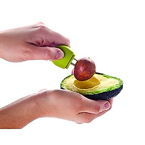 MSC International Joie Avacadall 3-in-1 Avocado Prep Tool, 7.5", Green, medium