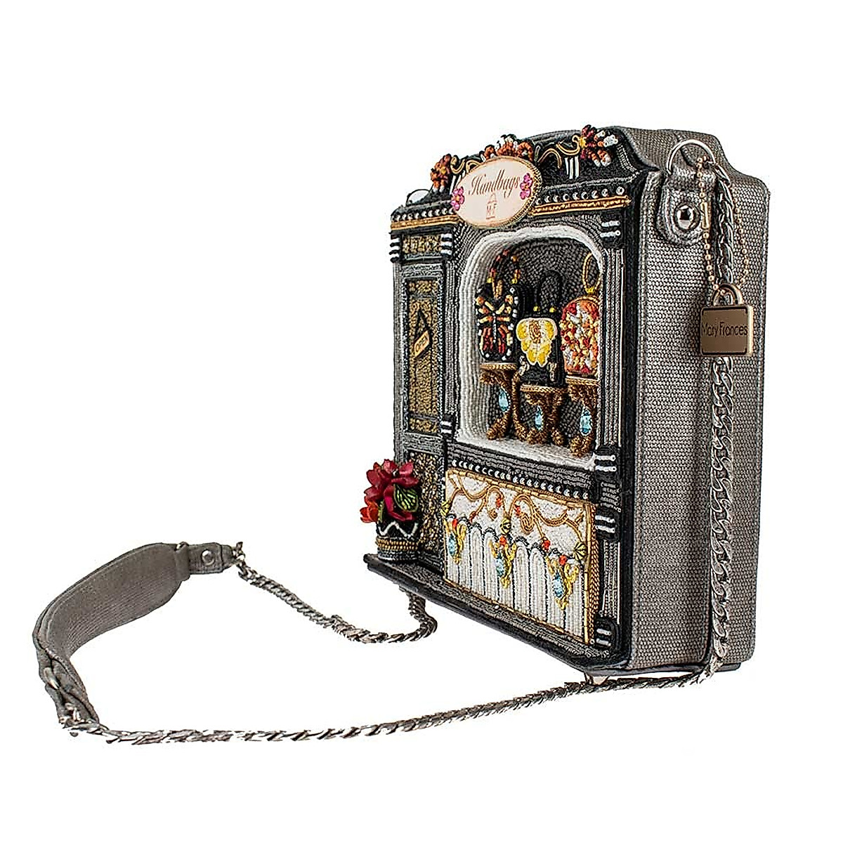 Mary Frances womens Handbag Shop Crossbody Handbag Sling Bag, Multi, Small US