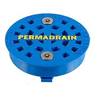 DrainShield 3.5" Commercial Sink Strainer that Locks