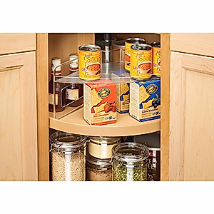 InterDesign Kitchen Lazy Susan Pantry Cabinet Binz