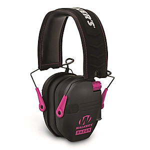 Walkers Razor Slim Electronic Shooting Muffs 2-Pack, Pink (2 Items)