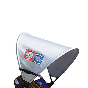 Rio Beach MyCanopy Personal Chair Sun Shade with Total Sun Block, Grey
