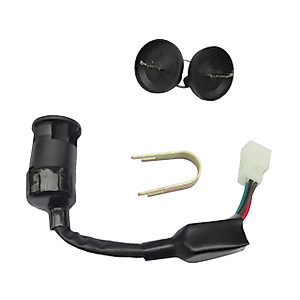 BLUE ELF Push Button Ignition Switch, Black