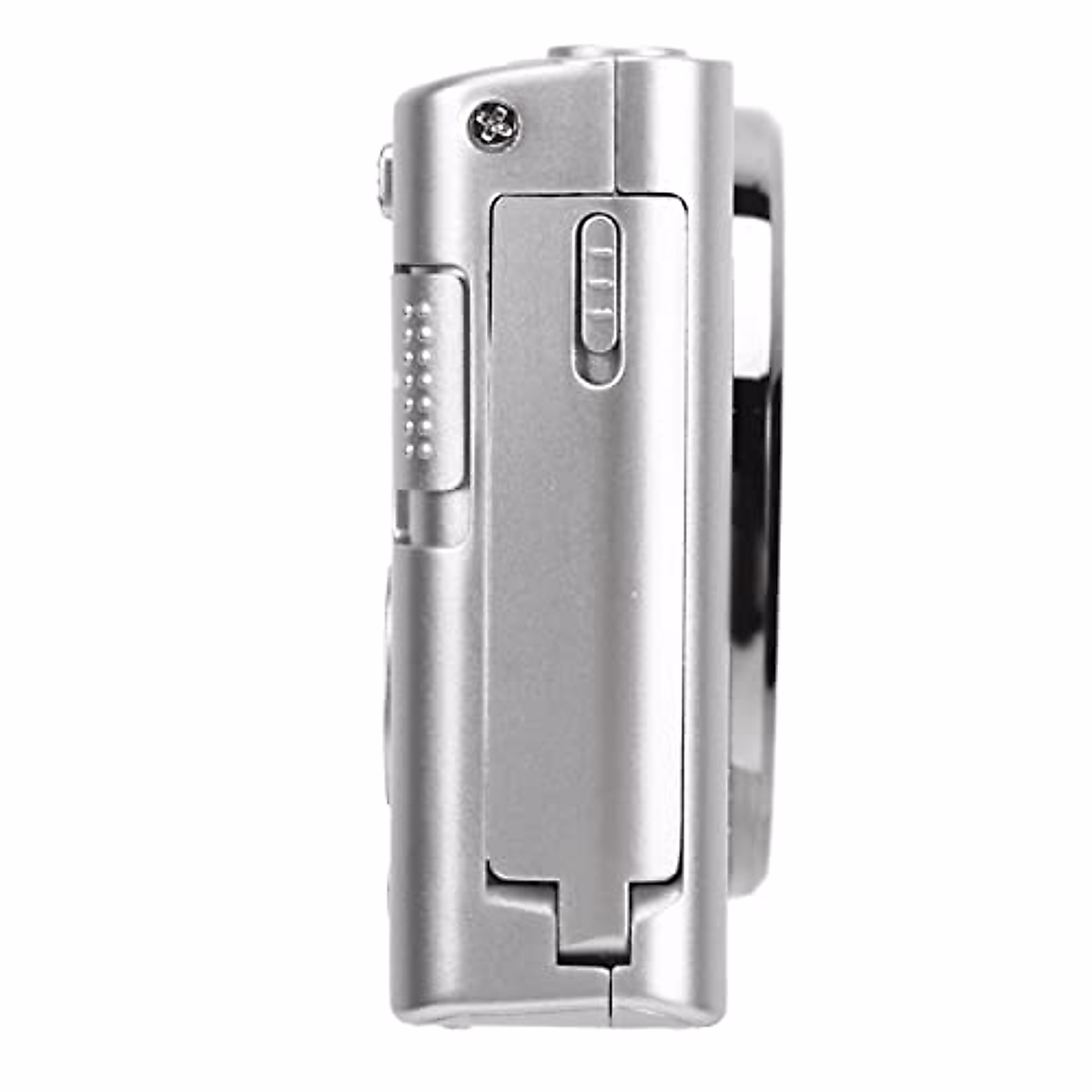 Compact Camera, Built in Fill Light 2.8 Inch Screen Digital Camera Rechargeable Lithium Ion Battery for Beginners (Silver)