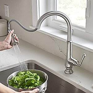 American Standard 4279300.075 Delancey Pull-Down Kitchen Ss, Stainless Steel