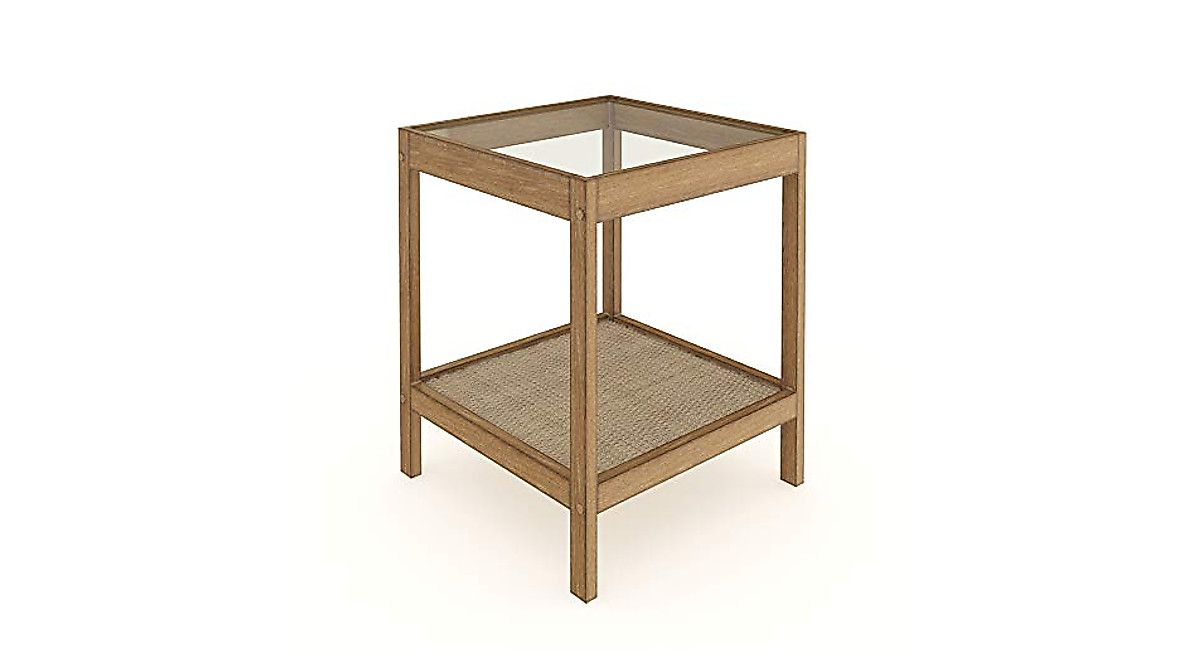 Nathan James Nash Solid Wood Accent Side Table - Modern & Stylish
