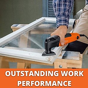 Fein MultiMaster MM 300 Plus Start Oscillating MultiTool Set with QuickIn System - StarLockPlus Mount, 250 W, 11,000-20,000 OPM - 72297261090