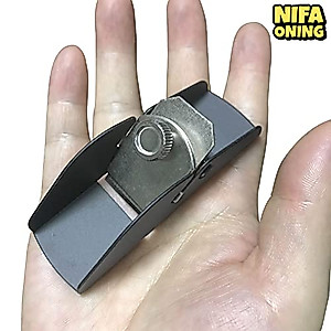 Mini Hand Planer for Woodworking, Block Hand Plane, Wood Planer Woodworking Tools Flat Bottom Trimming Plane for Wood Planing Surface Smoothing