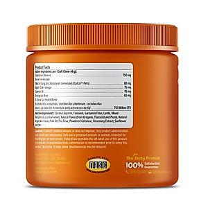 Zesty Paws Allergy Immune Supplement for Dogs - with Omega 3 Salmon Fish Oil & EpiCor Pets + Probiotics for Seasonal Allergies - Lamb - 90 Chews