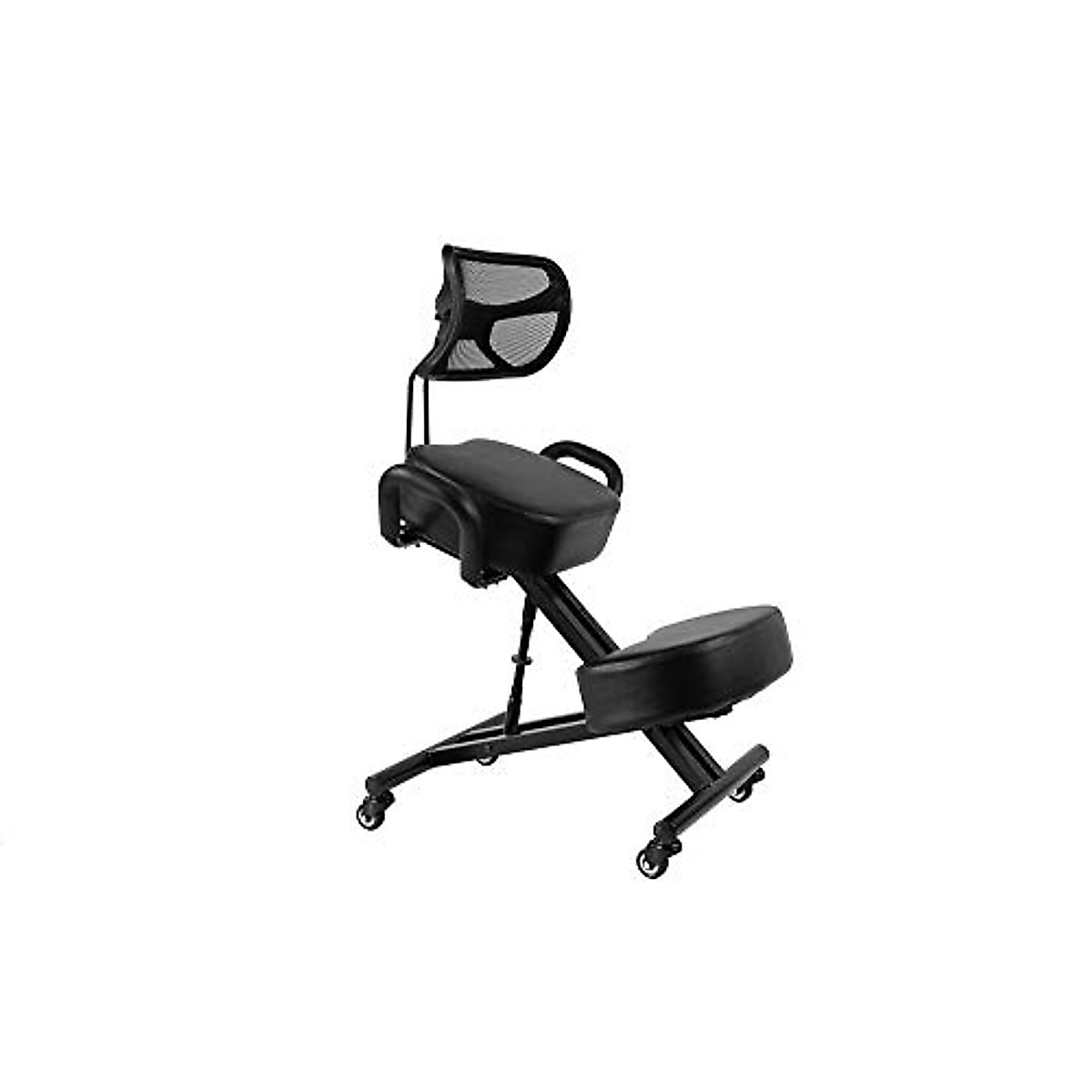 Sleekform Kneeling Chair with Ergonomic Back Support, Adjustable Posture Stool for Home and Office