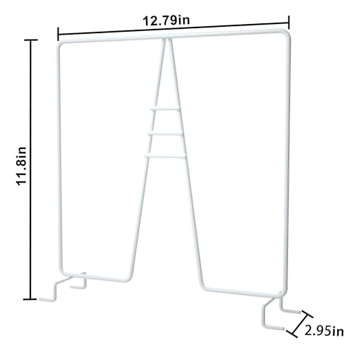 ERYTLLY Shelf Dividers Closet Shelf Dividers Closet Wire Shelf Dividers Wire Closet Shelf Dividers Separator Steel Organizers Closet Organizer