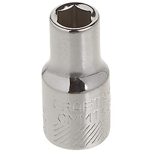 CRAFTSMAN Shallow Socket, Metric, 1/4-Inch Drive, 5.5mm, 6-Point (CMMT43511)