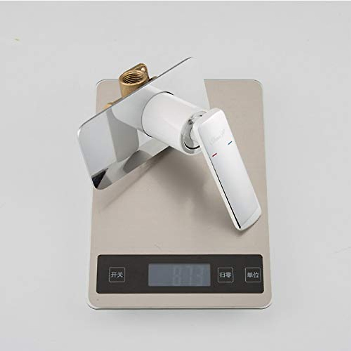 MINJING Bathroom Bidets Faucet Chrome, Toilet Bidet Mixer Anal Cleaning Muslim Shower Bidet Faucet, Baby Cloth Diaper Sprayer