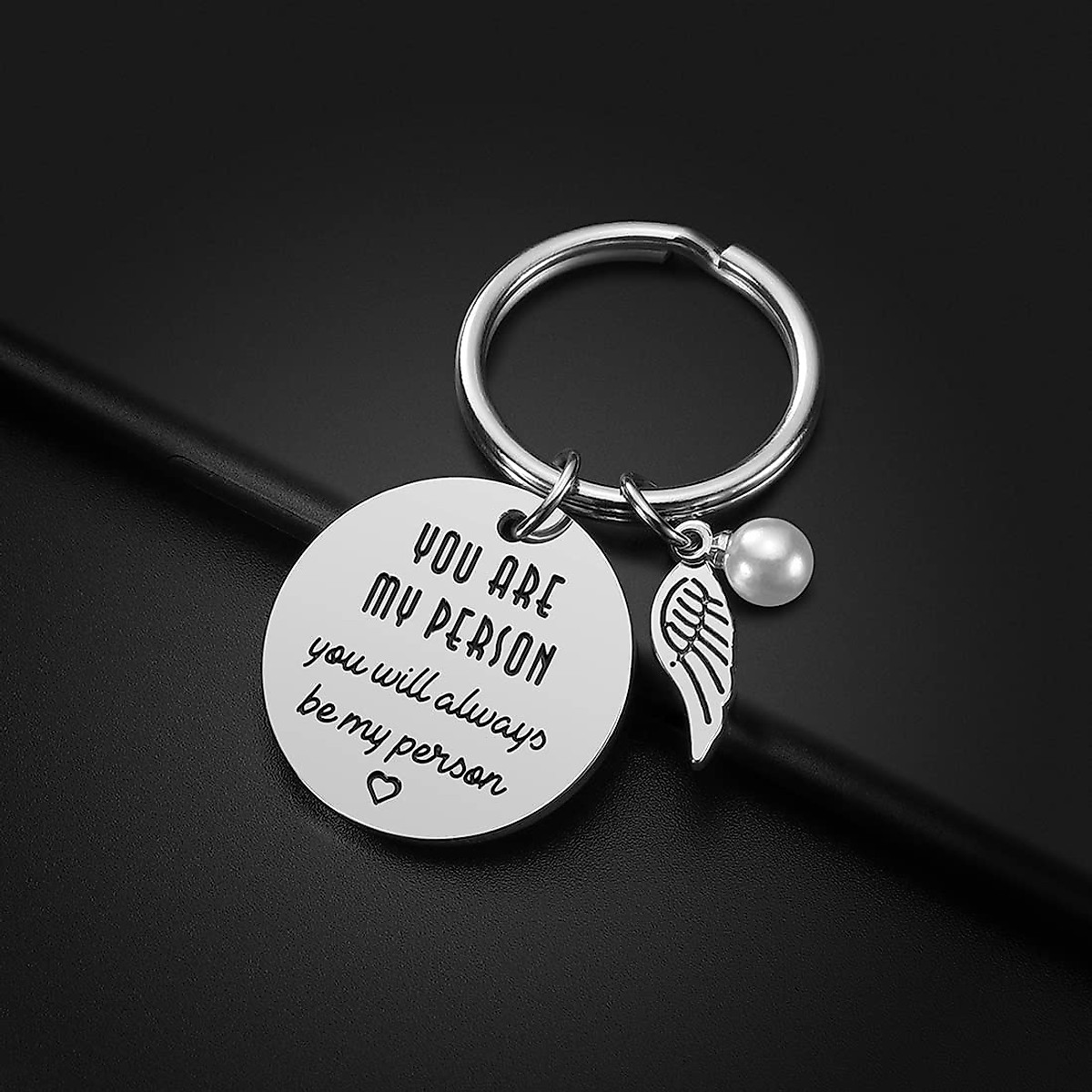 iJuqi Valentine's Day Gifts for Her - Girlfriend Wife Gifts from Boyfriend Husband Romantic Christmas Birthday Gifts for Women Girlfriend Wife Keychain