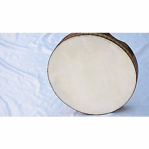 40 X 6 Cm Animal Skin Bendir Turkish Percussion Frame Drum