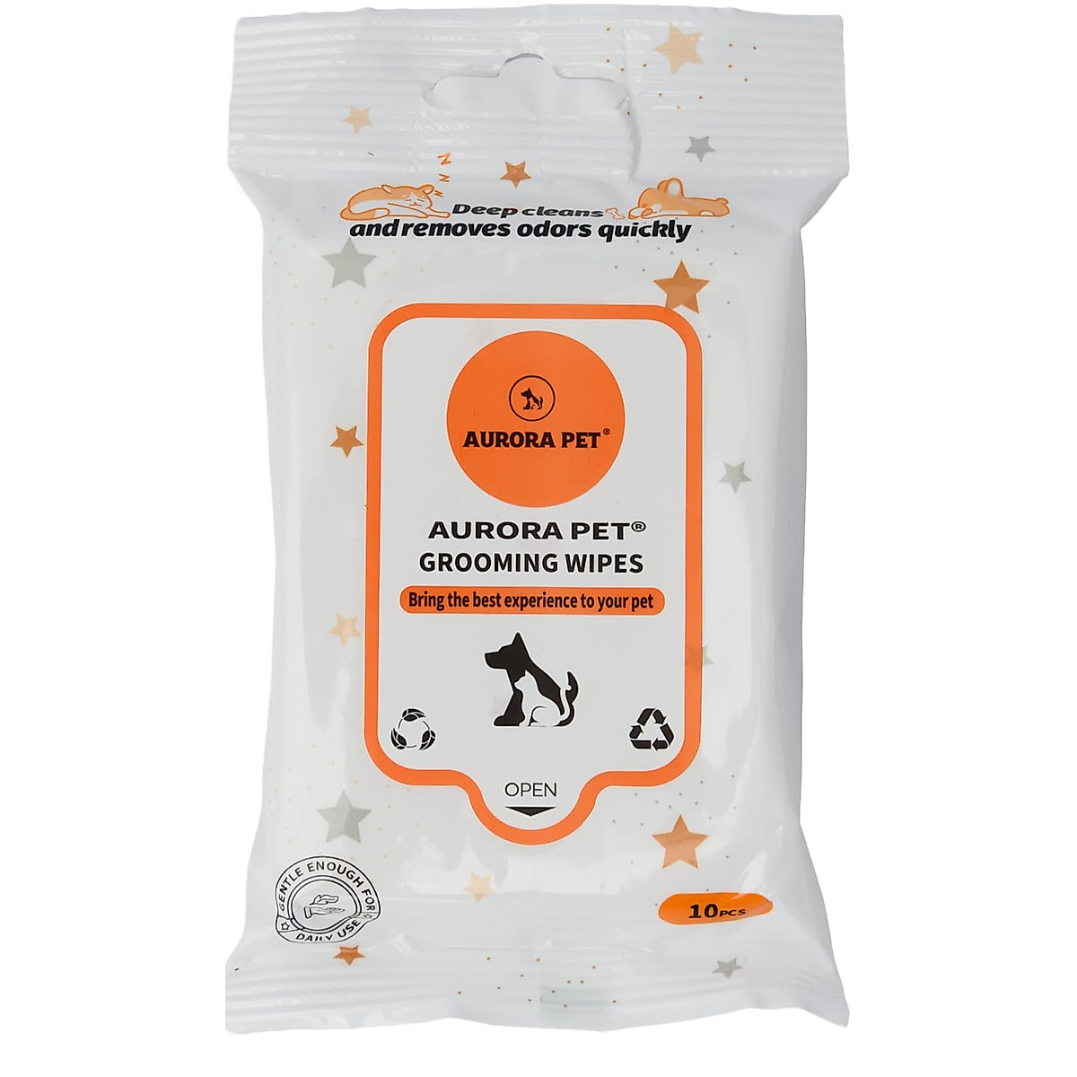 Aurora Pet Bundle (2) Tidy Cat Breeze Enhanced Active Clean Scent Cat Litter Pellets, Refill 7 lb with Aurora Pet Wipes