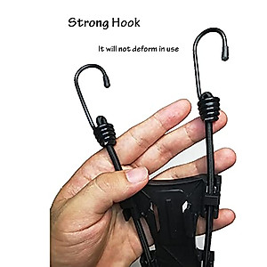 Phone and Action Camera Chain Link Fence Mount with Clip Holder Compatible with iPhone Samsung GoPro DJI OSMO AKASO,Suitable for Recording Baseball Softball and Tennis Games