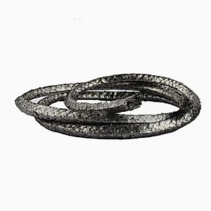 1 Meter Length for Pump Shaft Stem Square Gland Packing Graphite Seal Cord Rope, 12mm Width x 12mm Height