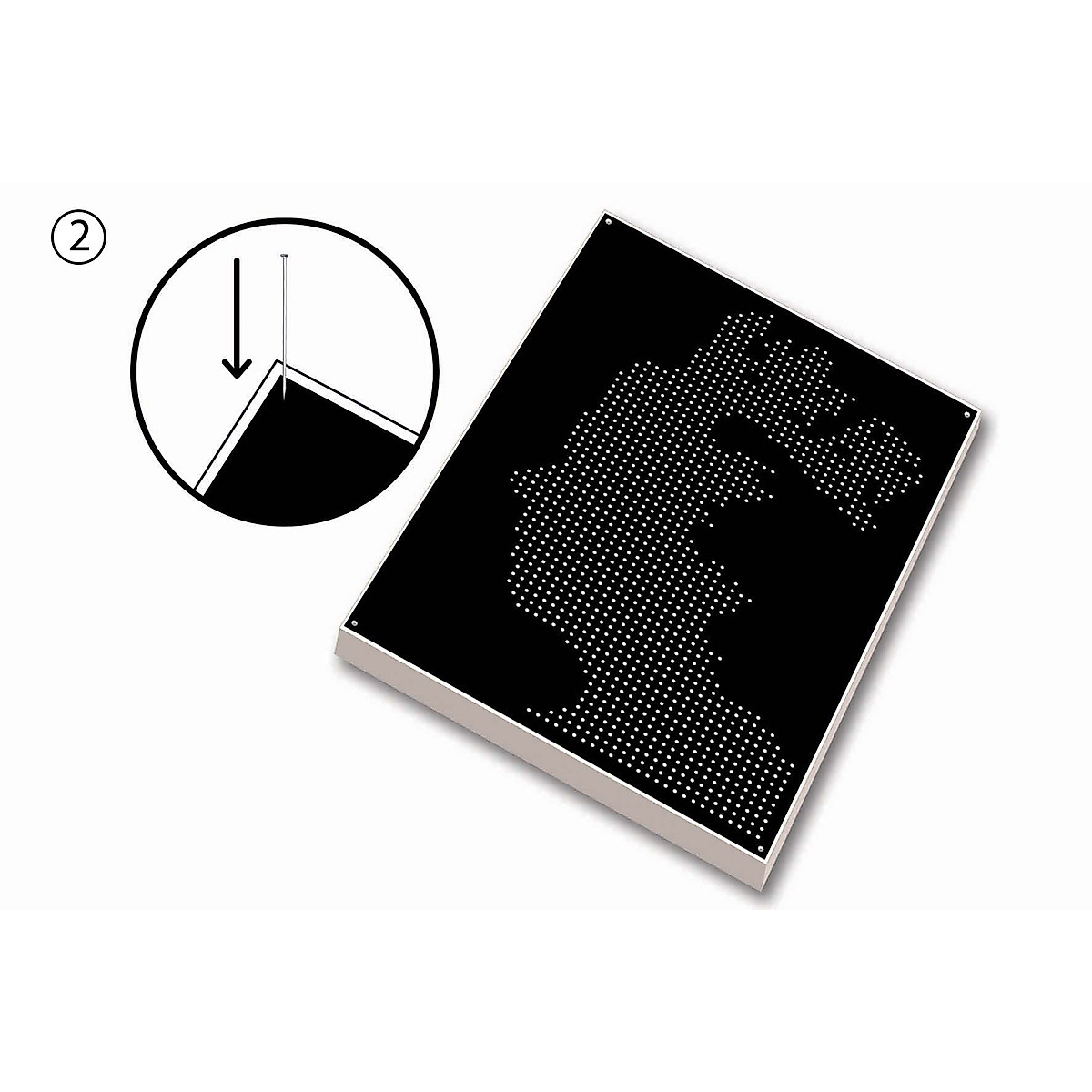 Sequin Art Queen Elizabeth II Special Memorial Edition, Sparkling Arts & Crafts Kit; Creative Crafts for Adults & Kids