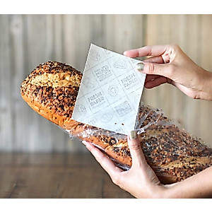 THE FRESHGLOW CO FRESHPAPER, Food Saver Sheets for Bread, Keep Baked Goods Fresh, Perfect for Bagels, Muffins, Fresh Bread, Cookie Storage, Healthy Meal Prep, BPA Free, Made in USA - 1 (8 Sheet) Pack