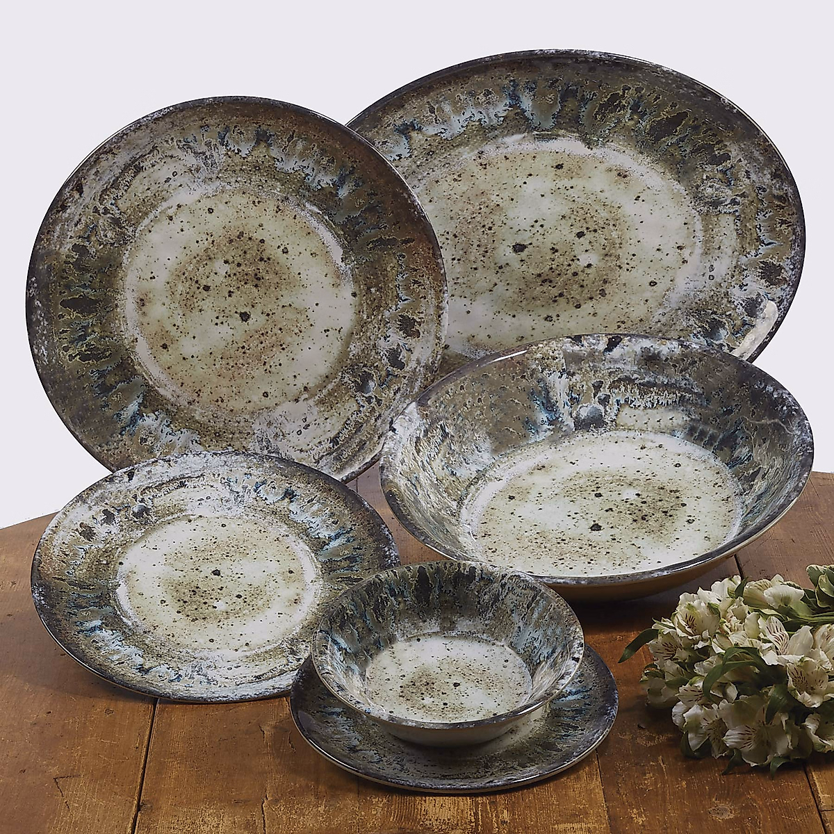 Certified International Radiance Cream Melamine 7.5" All Purpose Bowl, Set of 6