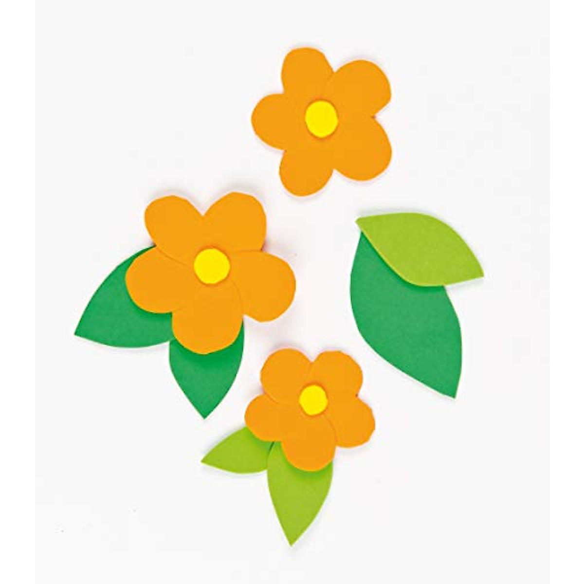 Baker Ross EV4072 Foam Sheets Value - Pack - Pack of 18, Class Pack of Craft Pages for Kids Arts and Craft Activities, Great for Cutting, Gluing or Sewing!