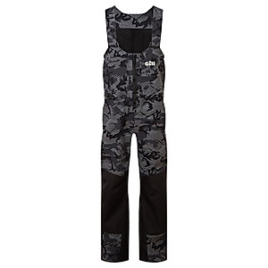 Gill Meridian-X Fishing Bib - Water & Stain Repellent - Shadow Camo M