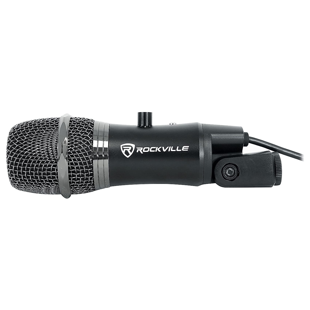 Rockville A-Stream Live Streaming USB Microphone w Gain+Mute Control+Stand+Cable