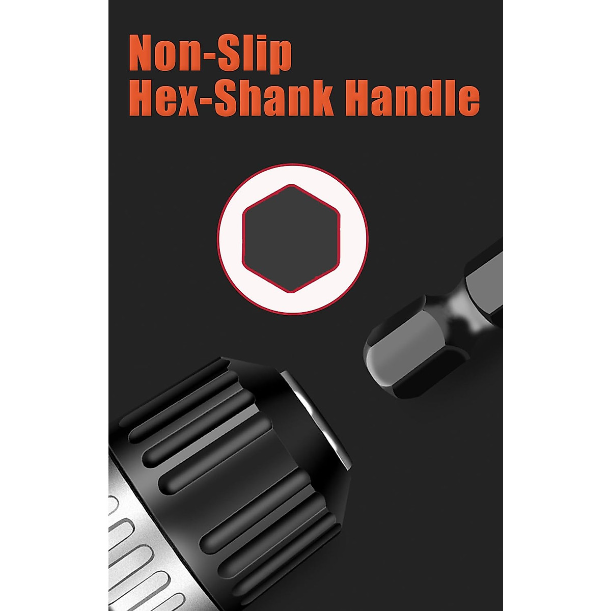 AVERZELLA 3/16" Tungsten Carbide Concrete Drill Bit Set with Four-Cross Edge& Hex Shank,10 PCS 5mm Drill Bits for Metal,Masonry Drill Bit Set 3/16 Inch for Tile/Ceramic/Glass/Mirror/Brick/Cement