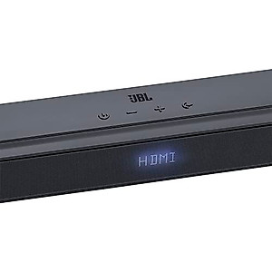 JBL Bar 2.1 Deep Bass (MK2): 2.1 Channel Soundbar with Wireless Subwoofer, Black