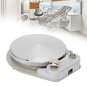 4 Hole Dental Foot Pedal, Professional Dental Chair Foot Control Pedal Stable, Stainless Steel Firm Sturdy Dental Foot Switch, for Dental Clinics for Dentist