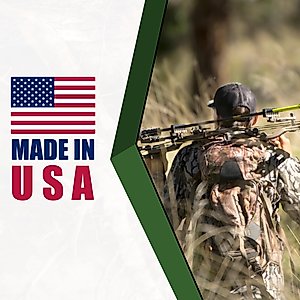 Crossbow Accessories Kit by X Factor | Made in USA | Multi Pack of Crossbow Limb Dampeners, String Silencers, and 4" Bow Stabilizers | Durable A-Tech Rubber