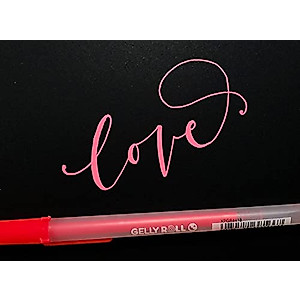 SAKURA Gelly Roll Moonlight 10 Gel Pens - Bold Point Ink Pen for Journaling, Art, or Drawing - Assorted Bright Ink - Bold Line - 10 Pack