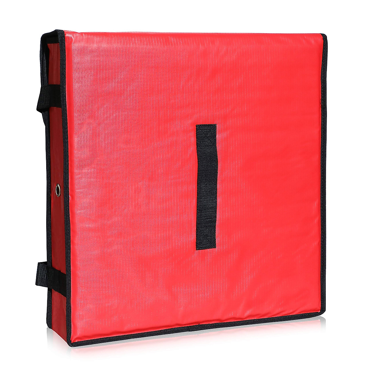 New Star Foodservice 50110 Insulated Pizza Delivery Bag, 22" by 22" by 5", Red