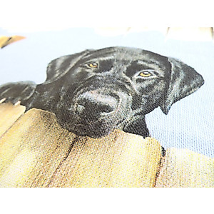 Samuel Lamont, K-9 (Canine) Dogs Kitchen/Tea Printed Towel, Imported, Linen-Cotton Blend