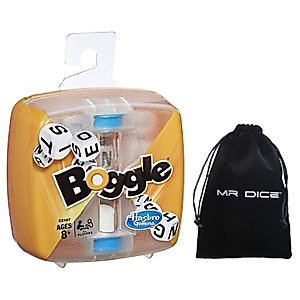Boggle Classic Game Bundle with Drawstring Bag