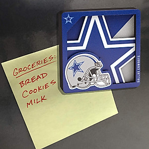 YouTheFan NFL Dallas Cowboys 3D Logo Series Magnets