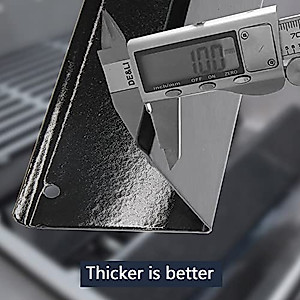 Hongso Grill Parts for Weber Spirit 200 Series, Spirit E/S 200 & 210, Spirit II 210 Series Grills (Front Control, 2013 and Newer), 17.5" Grill Grates 15.3" Flavorizer Bars and 18" Burner Tubes