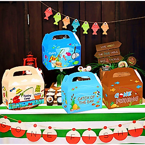 JeVenis Ofishally One Party Favor Boxes Ofishally One Party Supplies The Big One Party Supplies The Big One Party Favor Bags