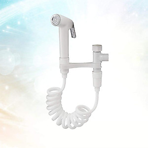 ARTIBETTER Bathroom Bidet Sprayer Set Toilet Sprayer Baby Cloth Diaper Sprayer for Personal Hygiene and Bedpan WC Spray