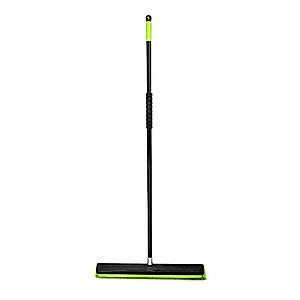 Alpine Industries - 2-in-1 Multi-Surface Squeegee Push Broom (24 Inch, 1 Pack)
