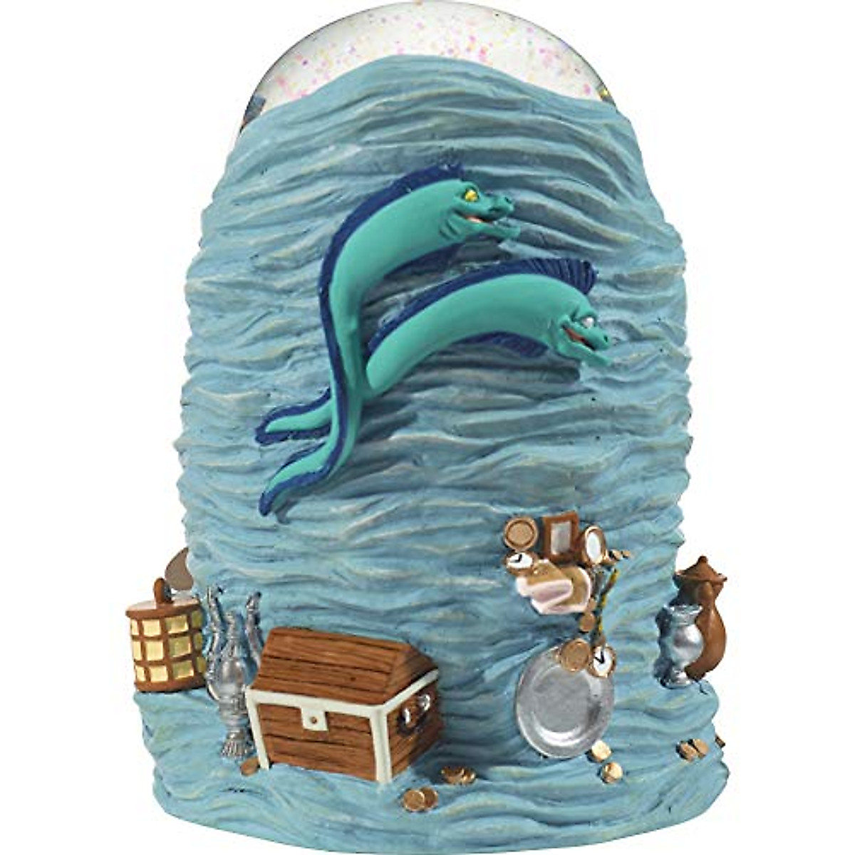 Precious Moments 201114 Disney Showcase The Little Mermaid Sea Treasures Ariel Resin/Glass Musical Snow Globe
