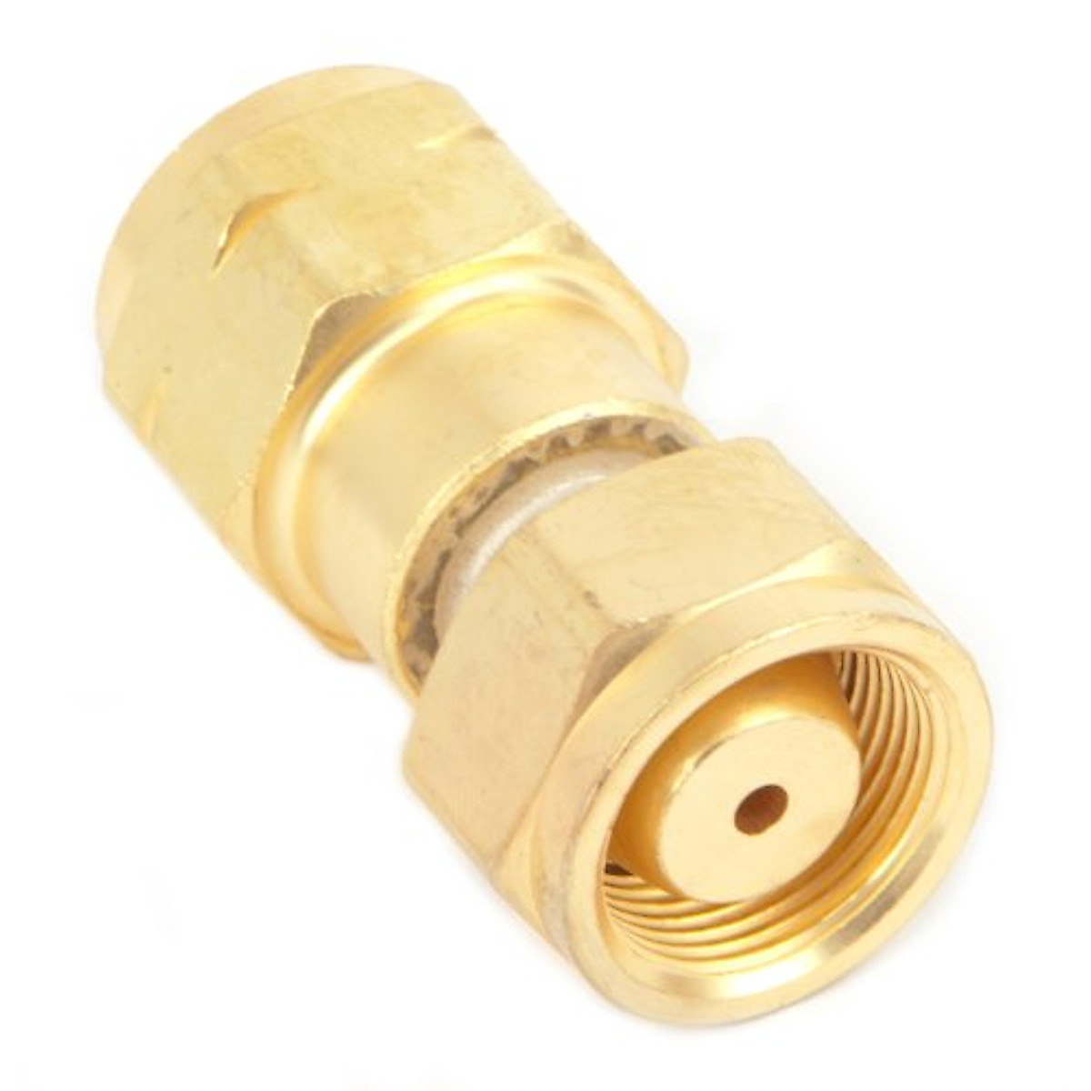 Forney 87805 Acetylene Regulator Adaptor, CGA 520 To CGA 510, B Tank to Regulator, 40-CF