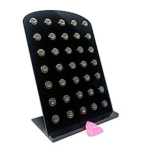 Ladieshow Snap Jewelry Display Stand for Petite Small Button 12mm