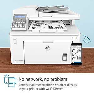 HP Laserjet Pro M148fdw All-in-One Wireless Monochrome Laser Printer, Fax, Mobile & Auto Two-Sided Printing, Works with Alexa (4PA42A)