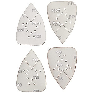 BLACK+DECKER Sandpaper Assortment for Mouse Sander, 12-Pack (BDAMX)