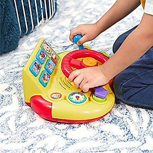 CoComelon Learning Steering Wheel, Learning & Education, Officially Licensed Kids Toys for Ages 3 Up, Gifts and Presents by Just Play