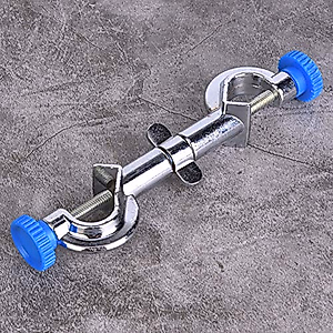 Lab Stand Clamp Holder, Excellent Workmanship Durable Metal Grip Lab Stands Clamps Lab Metal for Flask Clamp