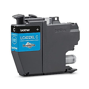 Brother Original LC-422XLC Cyan Ink Cartridge 1,500 Pages for MFC-J5340DW, MFC-J5345DW, MFC-J5740DW, MFC-J6540DW, MFC-J6940DW