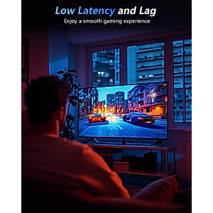 BUSOHE Cat 8 Ethernet Cable 100 FT, 40Gbps 2000Mhz High Speed Flat Cat8 Cable Patch Cord with Gold-Plated RJ45 Connector, LAN Network Internet Cable with 40 Clips for Router/Gaming/Computer, S/FTP